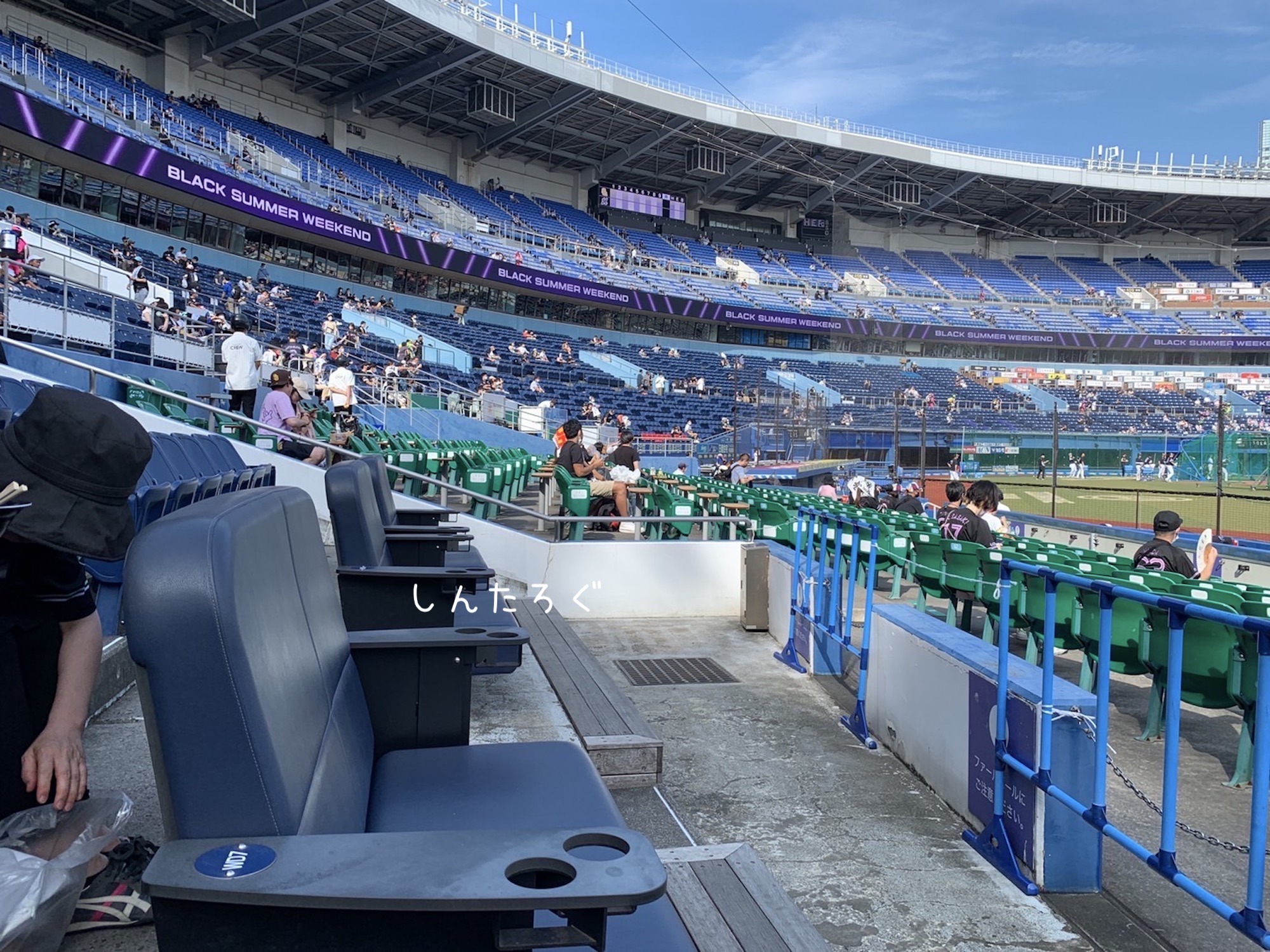 ZOZOマリンスタジアム ワイドシートの見え方